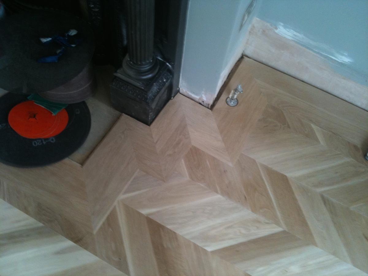Overlay Chevron Parquet Blocks | Case Study