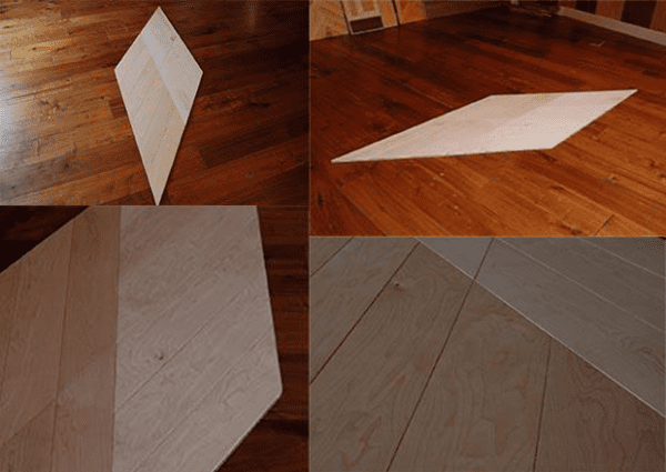 Special Design Chevron type White Oiled Maple | Case Study