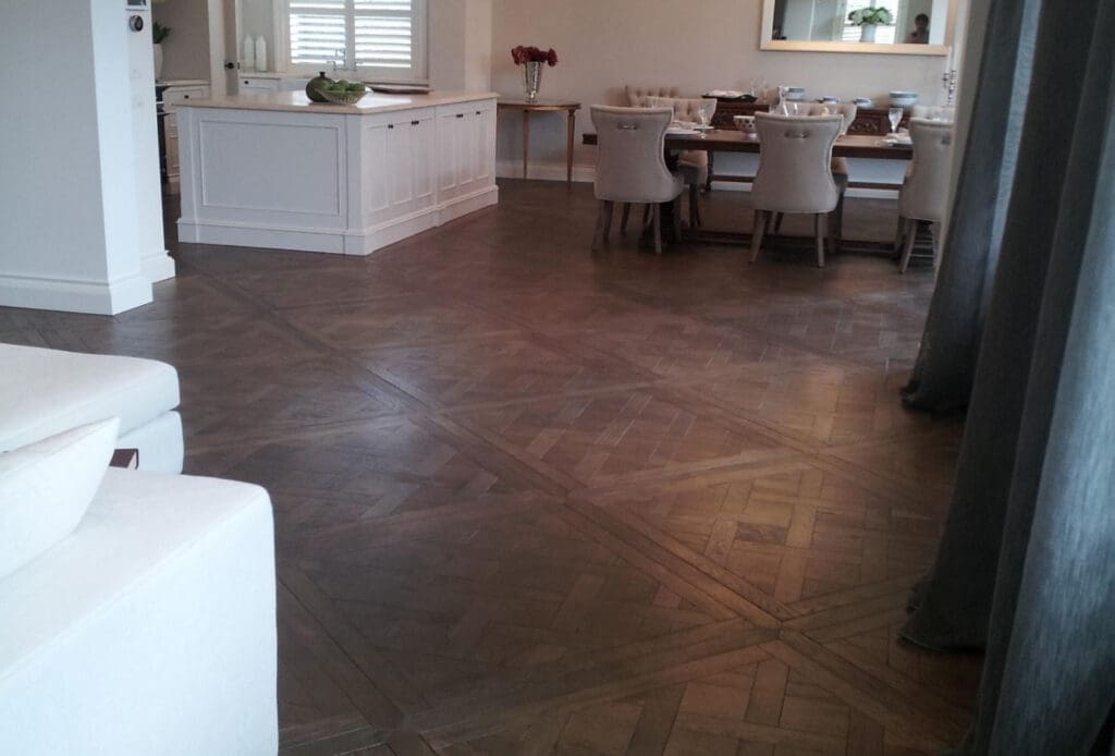 Marquetry Flooring | Elegant Renaissance Geometric Parquetry